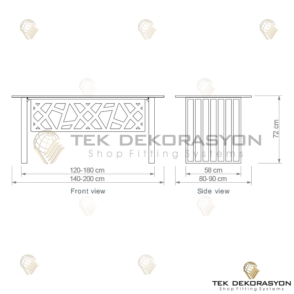 BALANCE M1 Office Table – TEK DEKORASYON