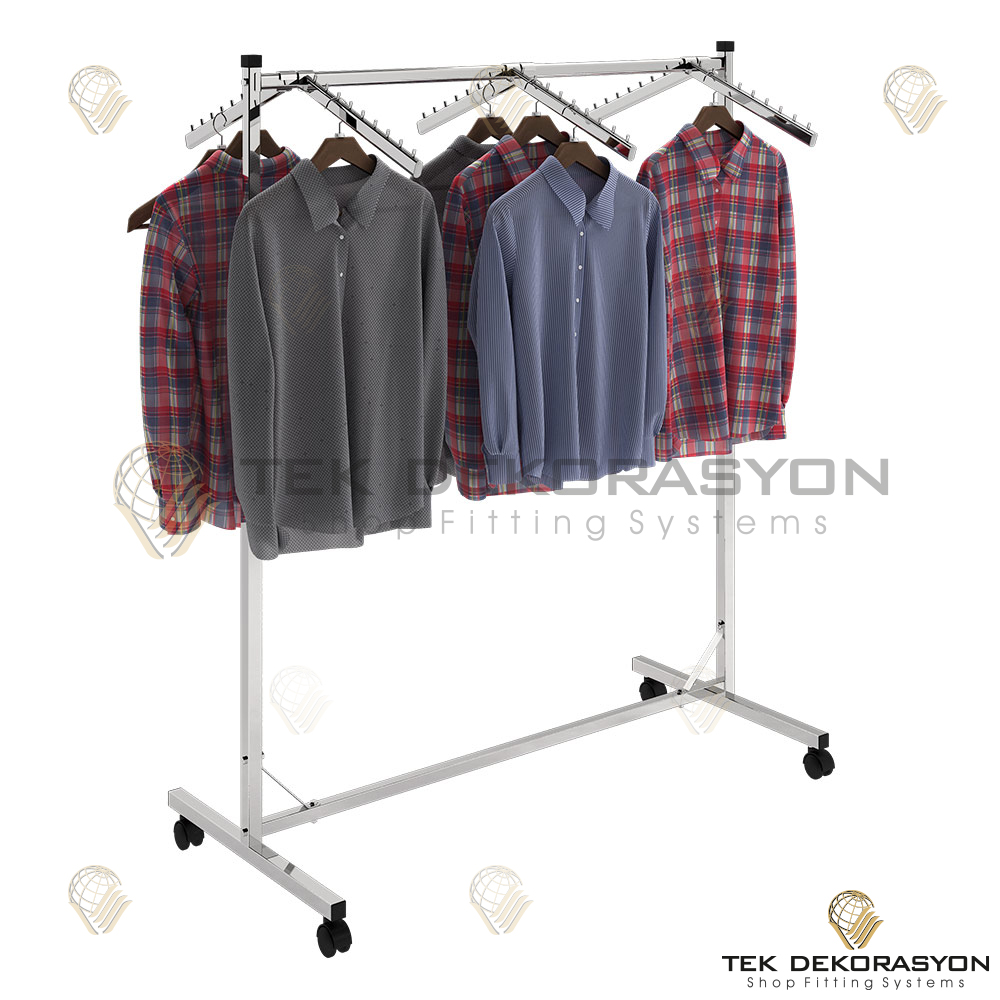 KL 9 2 Way Display Stand, With Front Arm – TEK DEKORASYON